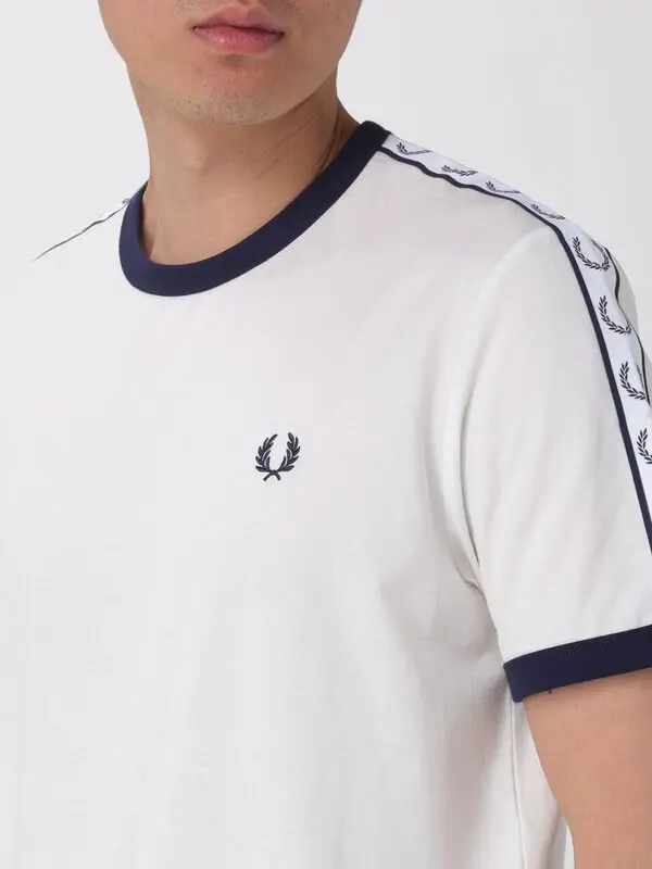 Fred Perry Cotton T-shirt With Logo