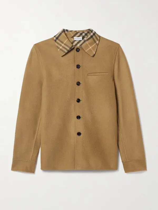 Burberry Wool-felt Jacket