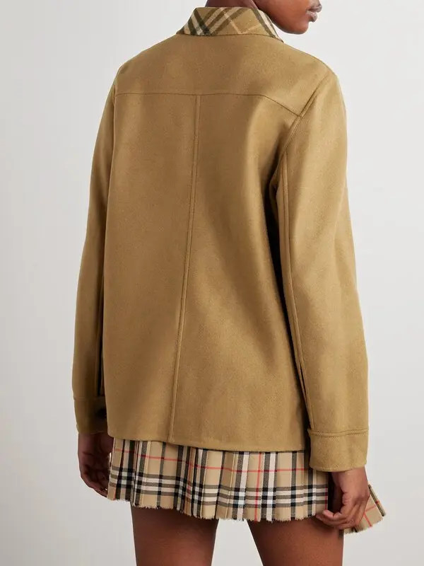 Burberry Wool-felt Jacket