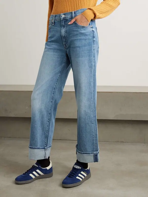 MOTHER The Dodger Flood Mid-rise Jeans