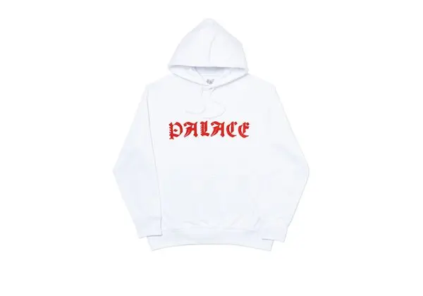 PALACE Moon Tree Hood - White