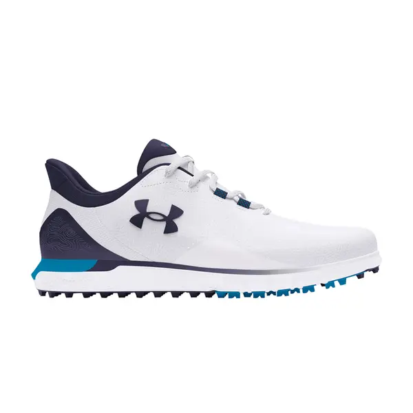 Under Armour Hovr Drive Fade Spikeless Golf Shoes - White