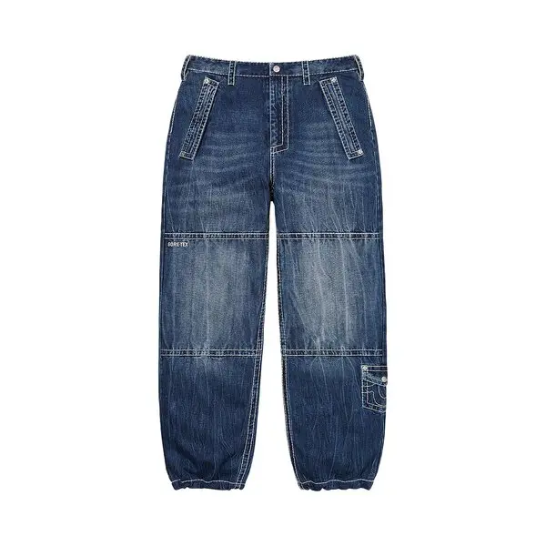 Supreme X True Religion Gore-tex Denim Pant - Blue