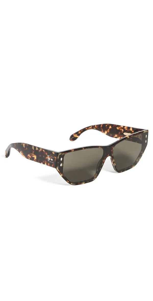 Isabel Marant Narrow Flat Top Sunglasses