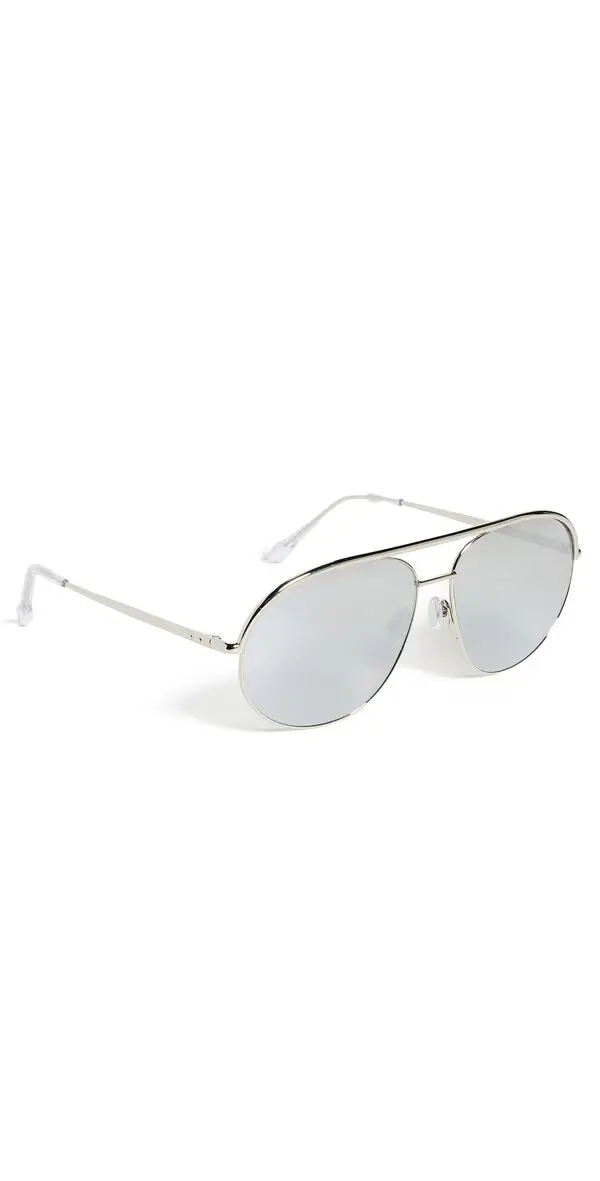 Isabel Marant White Aviator Sunglasses Isabel Marant Hera Pilot-Frame Sunglasses In White - 40% Off  main image 2