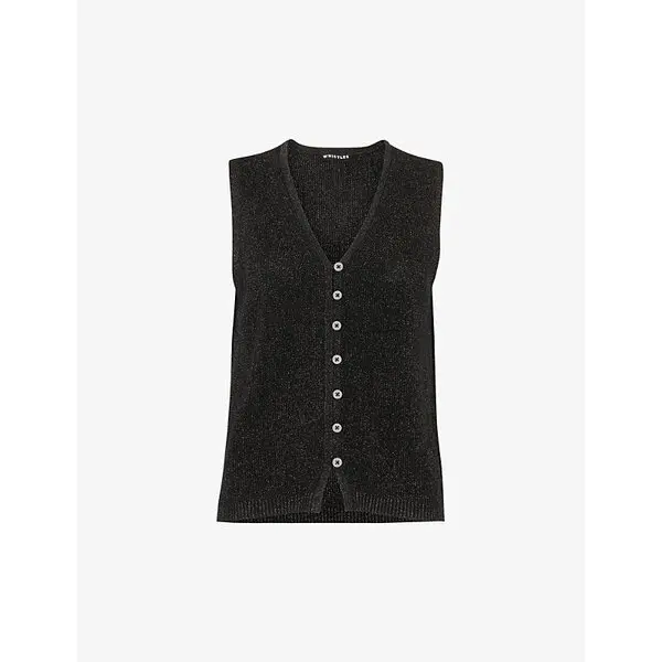 Whistles Sparkle Knit Vest