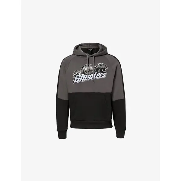 Trapstar Shooters Logo Applique Cotton-blend Jersey Hoodie