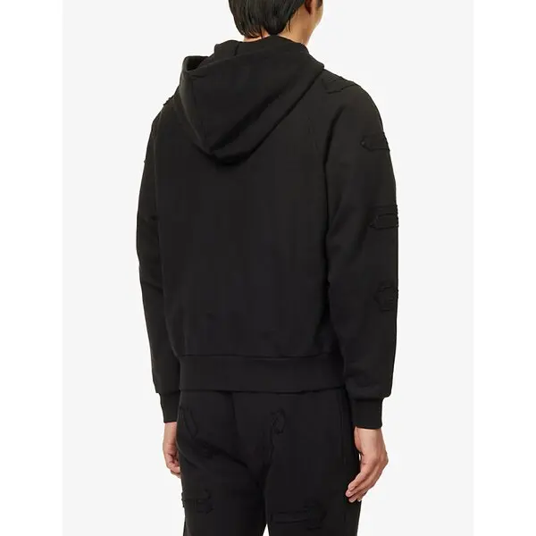 Trapstar Irongate Patch Oversized Cotton-jersey Hoody
