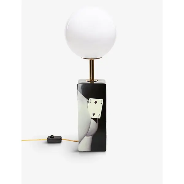 SELETTI Wears Toiletpaper Two Of Spades Table Lamp 70cm - One-color
