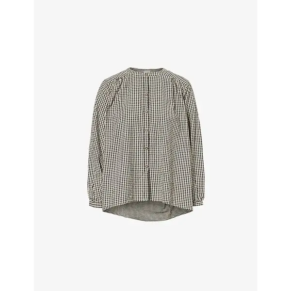 Posse Mira Gingham-print Cotton Shirt