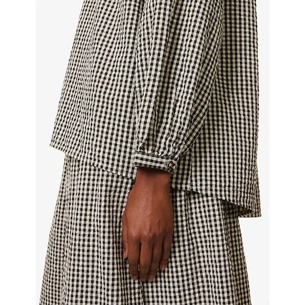 Posse Mira Gingham-print Cotton Shirt
