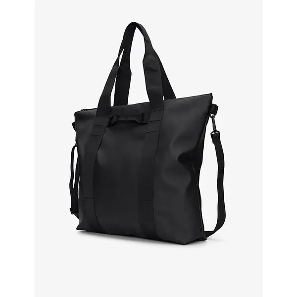 Rains Waterproof Coated-shell Tote Bag - 01 Black