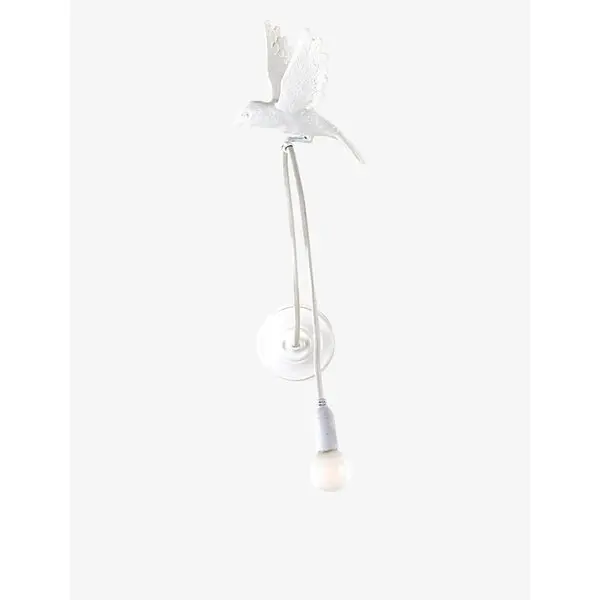SELETTI Sparrow Landing Resin Clamp Lamp 100cm