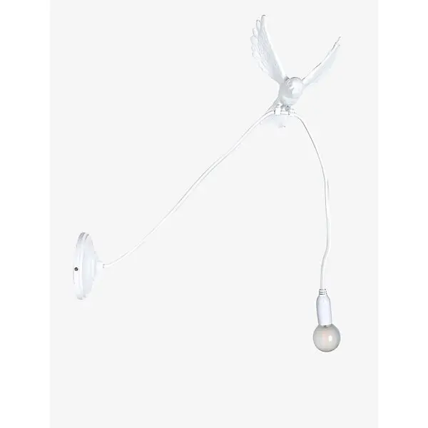 SELETTI Sparrow Landing Resin Clamp Lamp 100cm