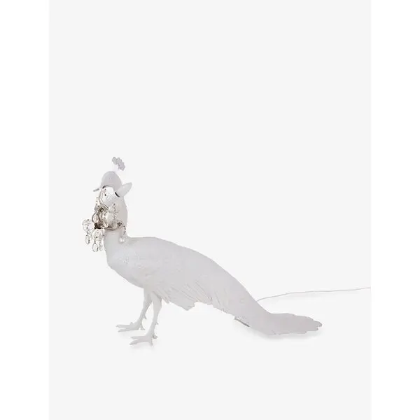 SELETTI Peacock Resin Indoor Lamp 100cm - One-color