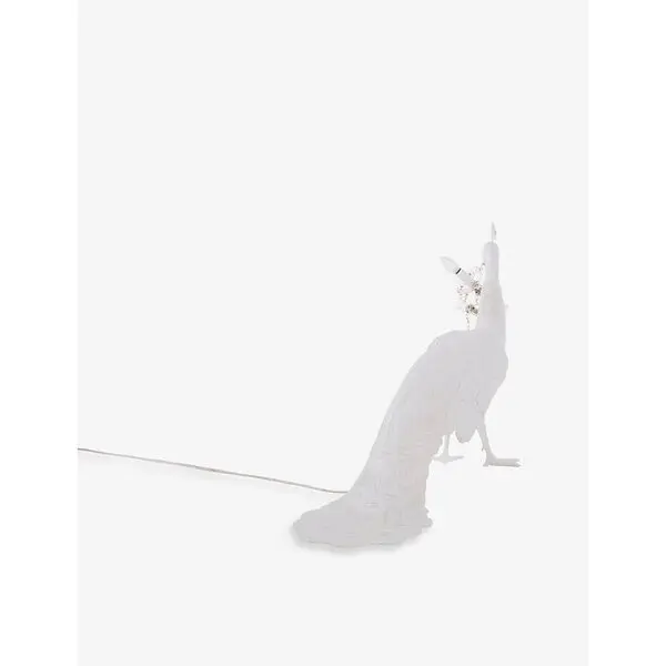 SELETTI Peacock Resin Indoor Lamp 100cm