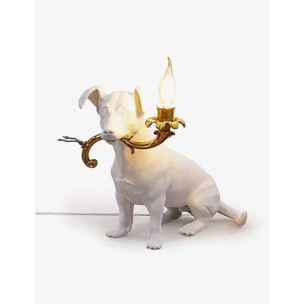 SELETTI Rio Dog Resin Lamp 34cm