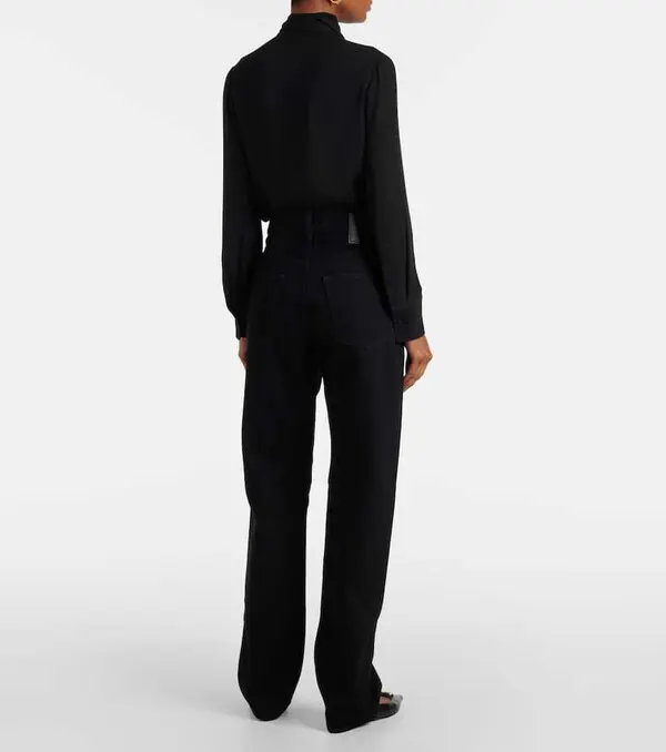 Valentino Garavani High-rise Straight Jeans