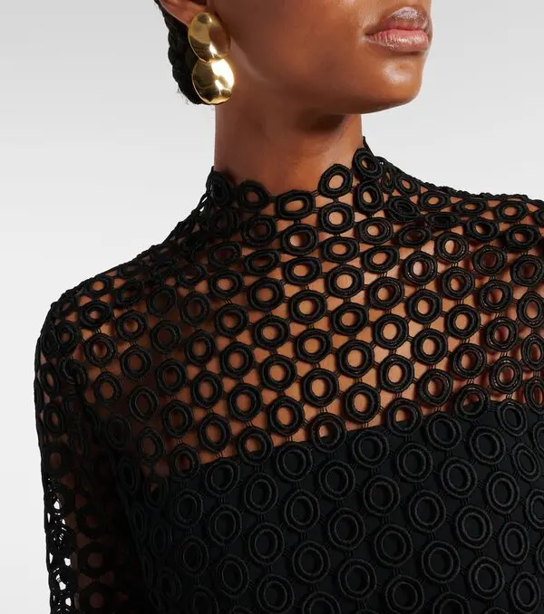 David Koma Macrame Gown