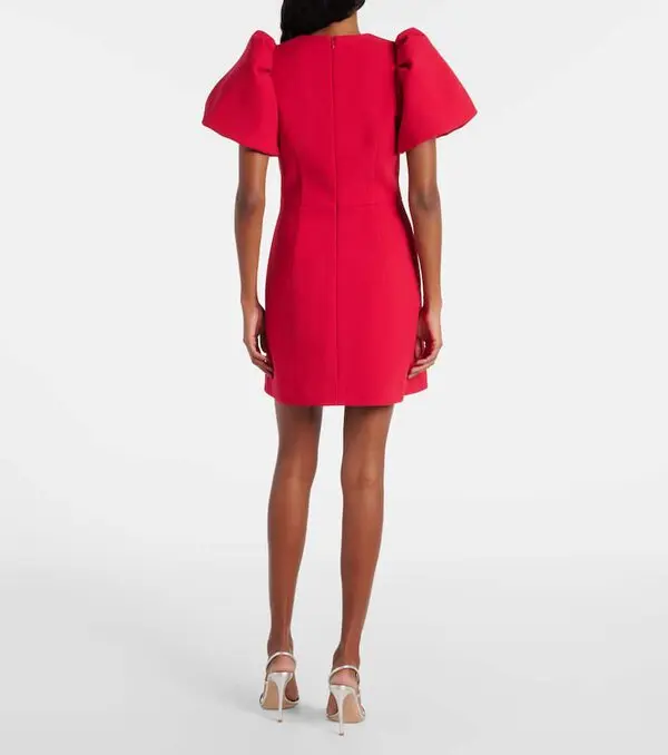 Rebecca Vallance Akari Puff-sleeve Minidress