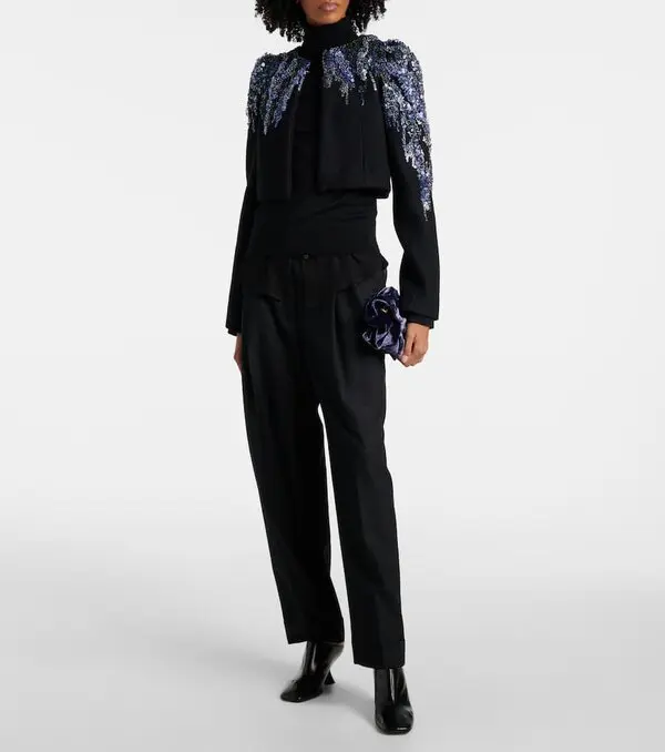 Dries Van Noten Wool Turtleneck Sweater