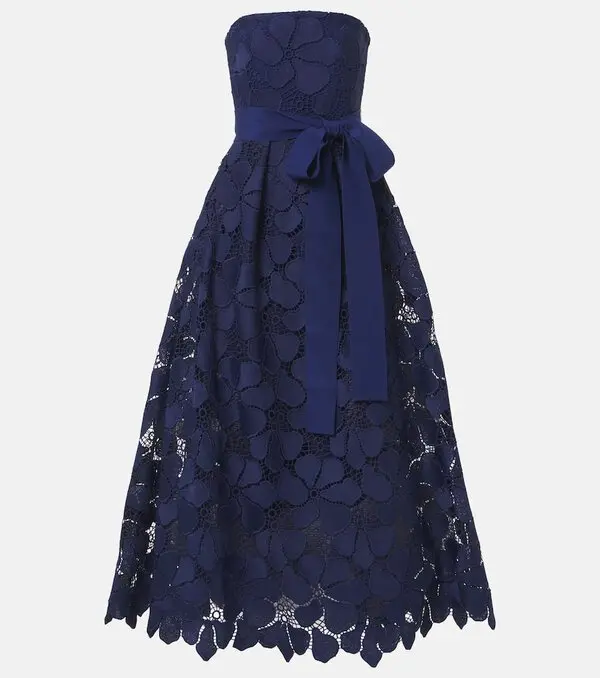 Elie Saab Lace Bustier Gown