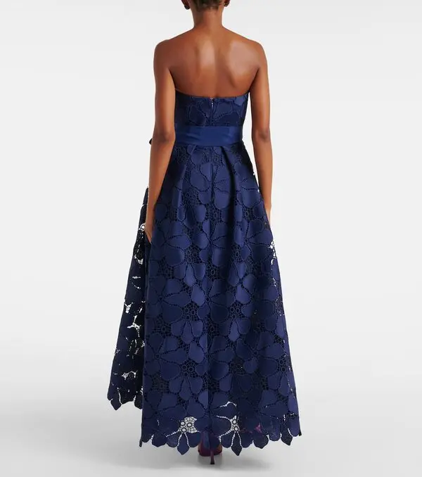 Elie Saab Lace Bustier Gown