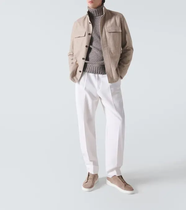 Zegna Cashmere Turtleneck Top
