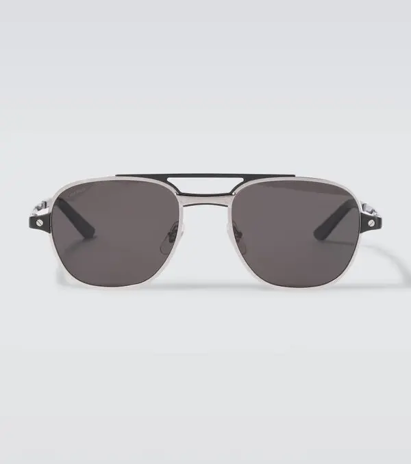 Cartier Santos De Sunglasses - Silver