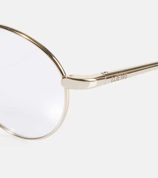 Loewe Slim Round Frame Glasses