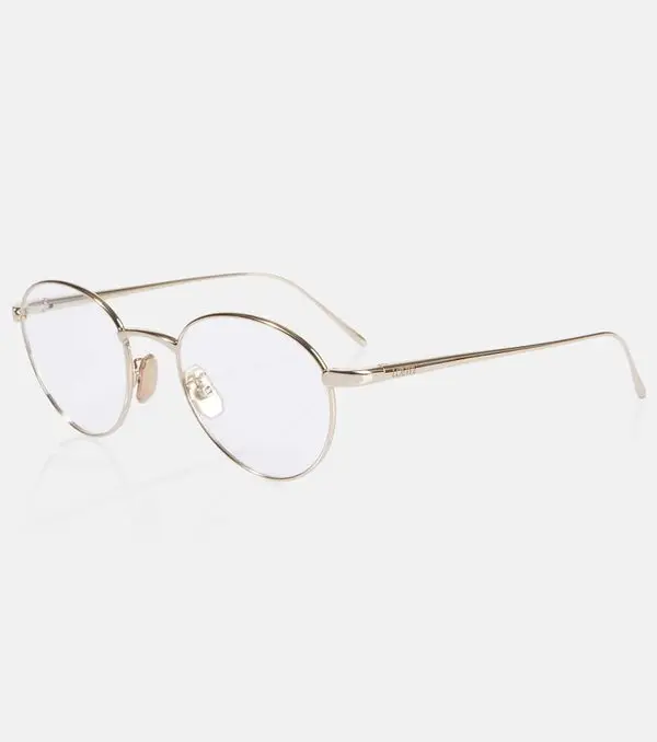 Loewe Slim Round Frame Glasses