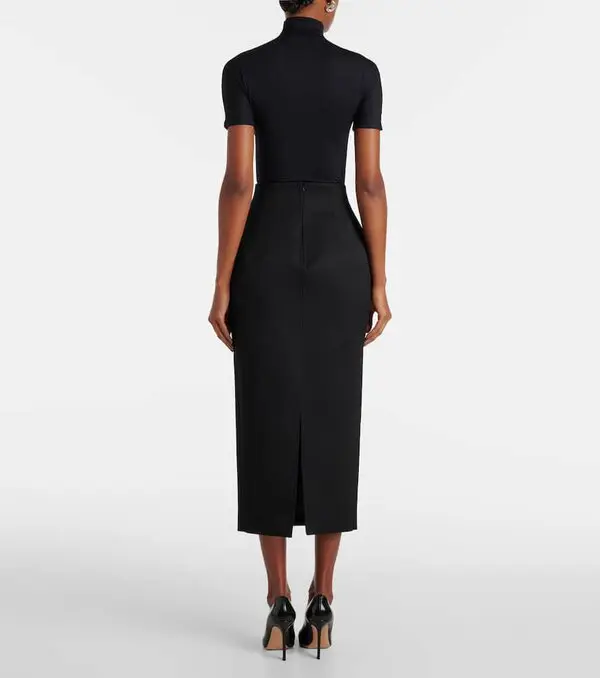 Wardrobe.NYC X Rhw Web Midi Skirt
