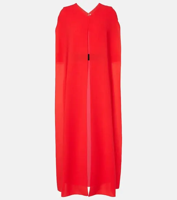 ROKSANDA Fyera Caped Maxi Dress