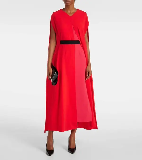 ROKSANDA Fyera Caped Maxi Dress