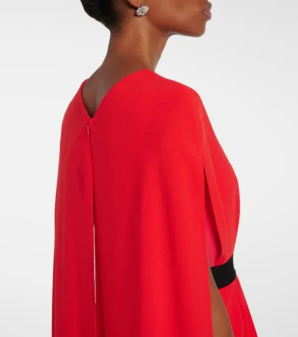 ROKSANDA Fyera Caped Maxi Dress