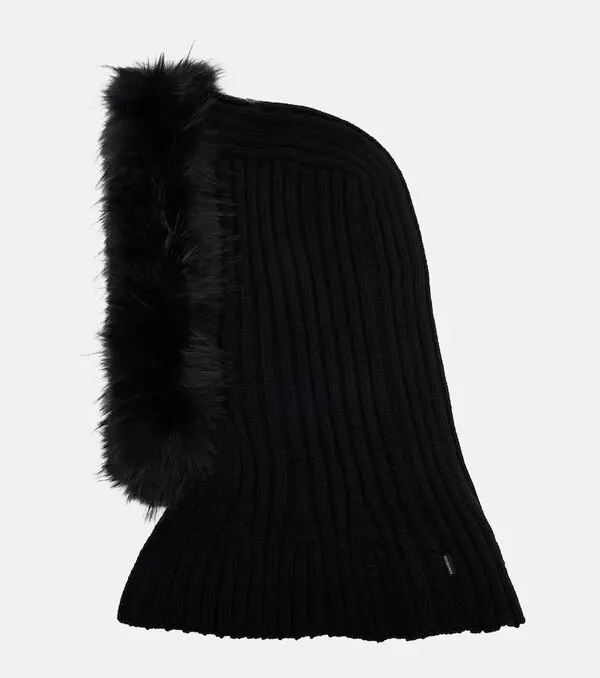 Goldbergh Faux Fur-trimmed Hood - Black