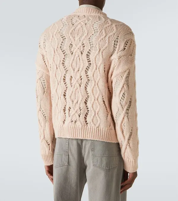 Our Legacy Cable Sonar Roundneck Wool Sweater
