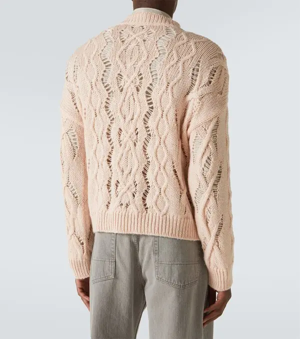 Our Legacy Cable Sonar Roundneck Wool Sweater