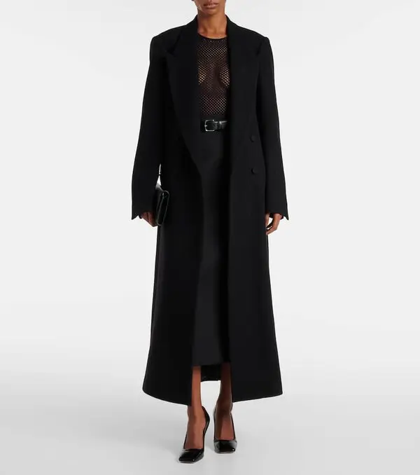 Wardrobe.NYC X Rhw Web Wool-blend Bodysuit - Black