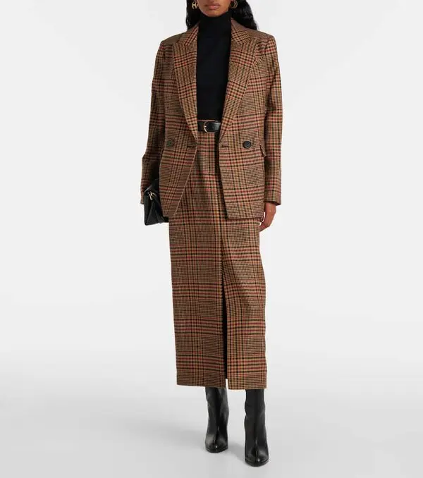 Veronica Beard Sevyn Plaid Virgin Wool Blazer