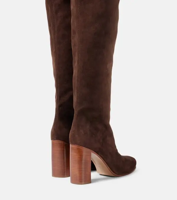 Khaite Willow Knee-high Suede Boots