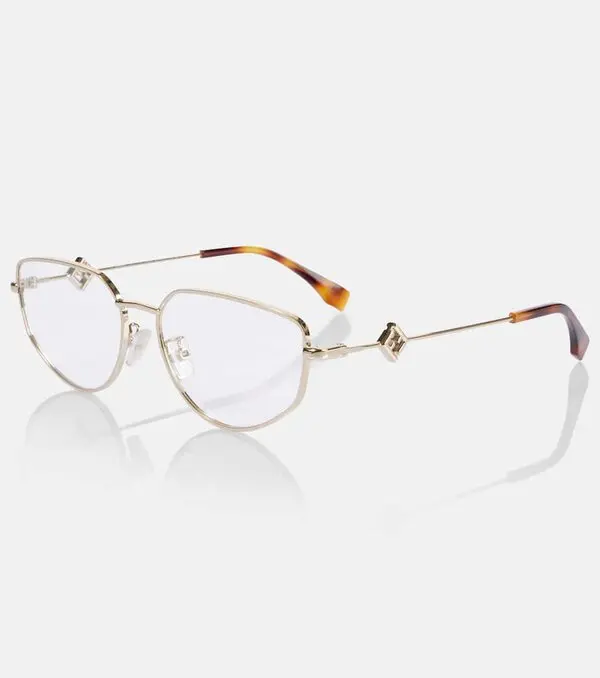Fendi Ff Diamonds Cat-eye Glasses