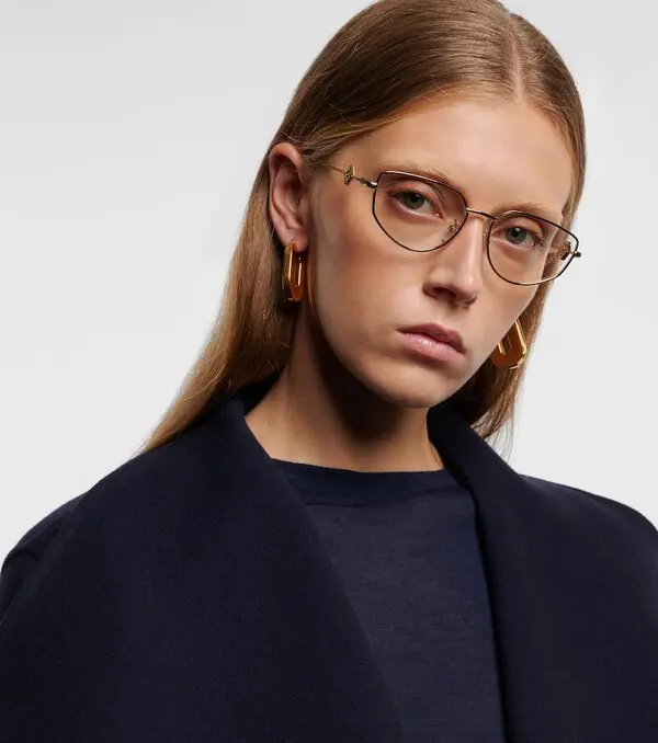 Fendi Ff Diamonds Cat-eye Glasses