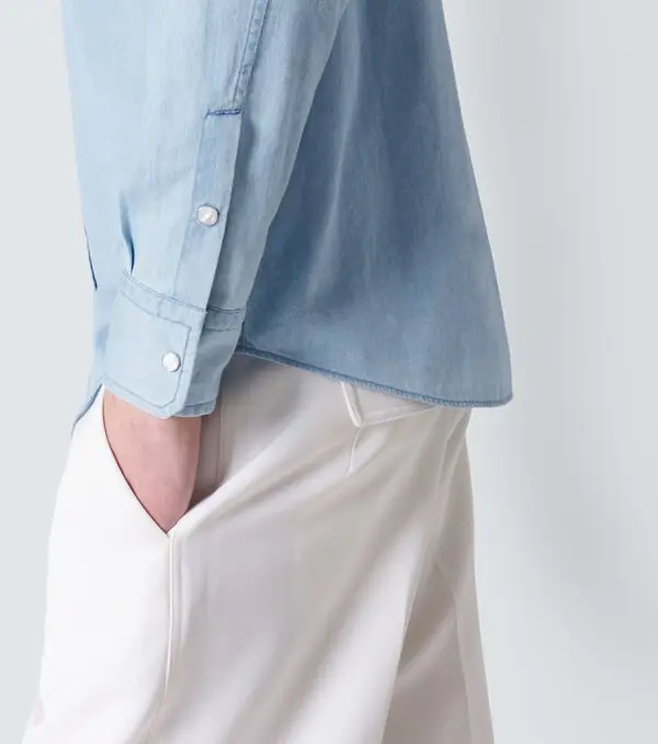 Zegna Denim Western Shirt