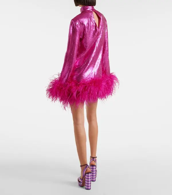 TALLER MARMO Gina Sequined Mini Dress