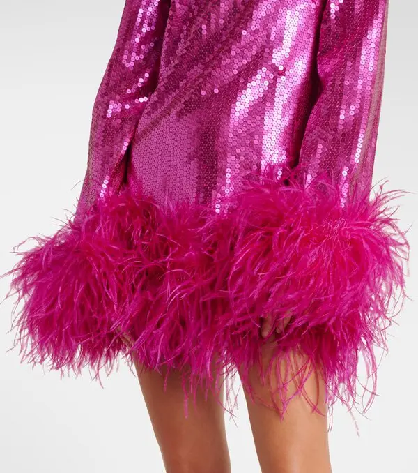 TALLER MARMO Gina Sequined Mini Dress