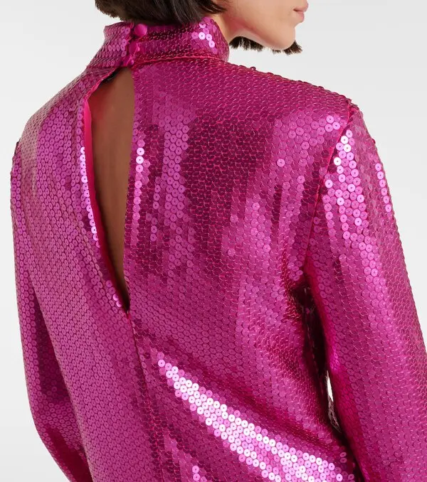 TALLER MARMO Gina Sequined Mini Dress