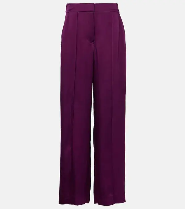 Simkhai Kira Wide-leg Pants - Purple