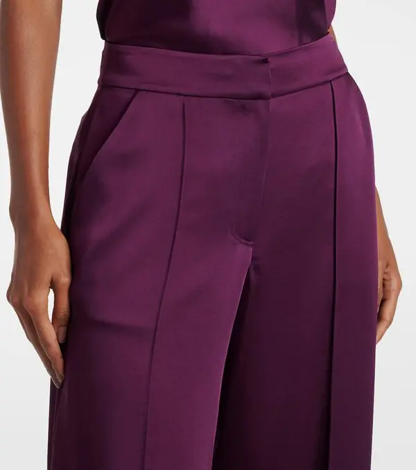 Simkhai Kira Wide-leg Pants - Purple