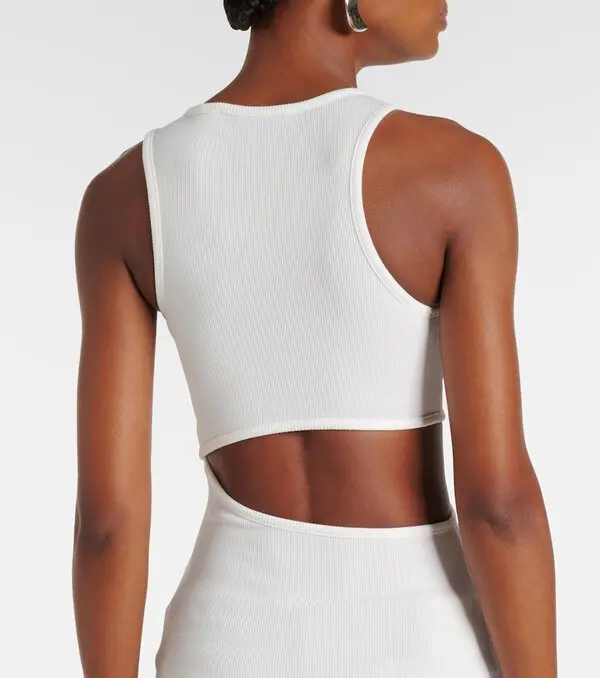 Christopher Esber Arc Stone Ribbed-knit Tank Top